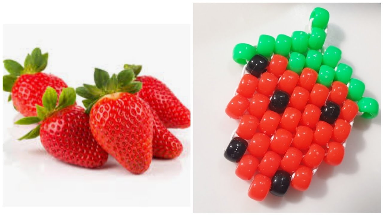 Strawberry kandi tutorial - YouTube