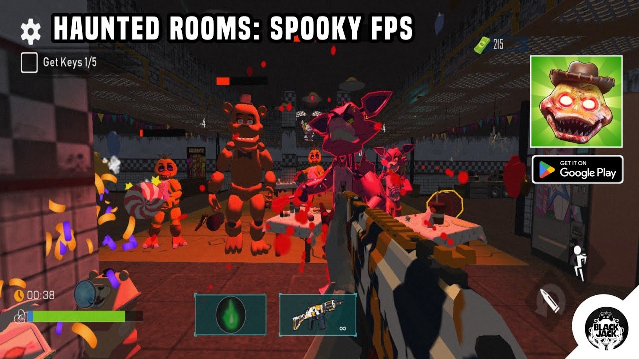 Haunted Rooms: Spooky FPS - Android Gameplay - YouTube