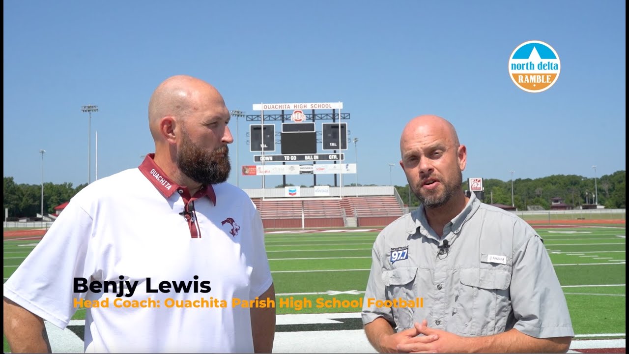 Ouachita Parish High School football head coach Benjy Lewis - YouTube