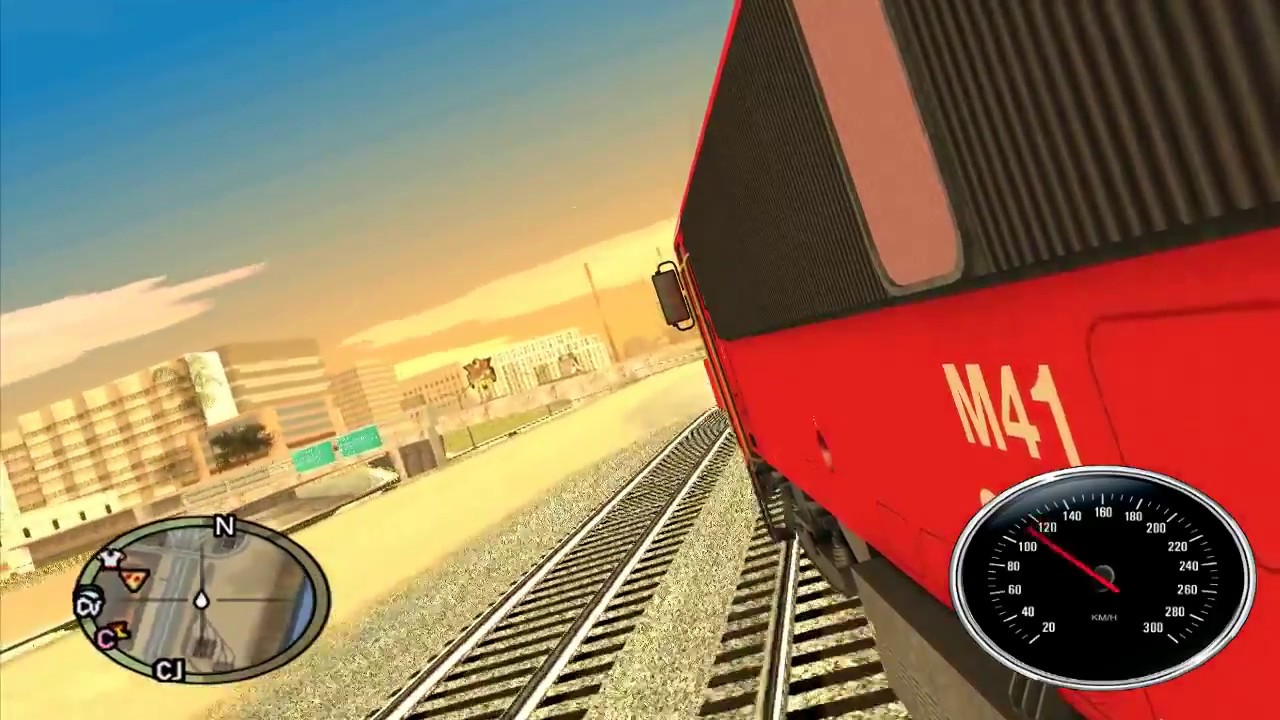 GTA GADAR Driving Train Driving train in GTA GADAR - YouTube