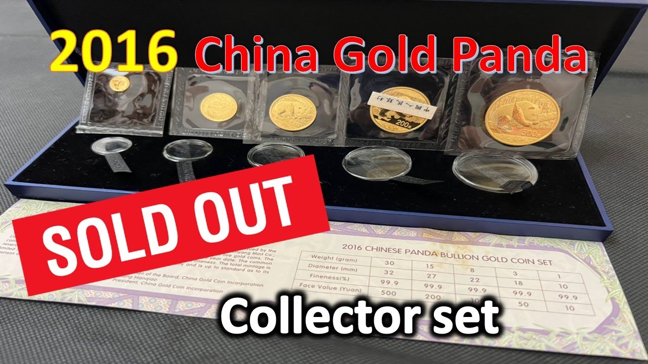 VC EP81 - I sold my 2016 Gold Panda Collector set 我卖掉了我的 2016 年金熊猫收藏套装 ...