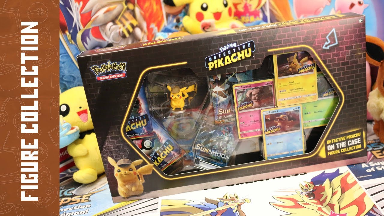 Pokémon DETECTIVE PIKACHU On The Case Figure Collection Opening! - YouTube