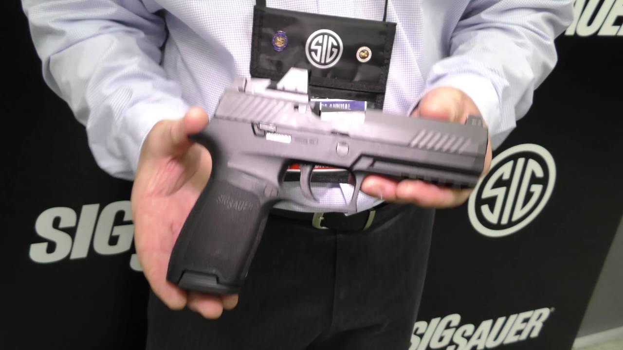 First Look: SIG Sauer P320 RX - YouTube