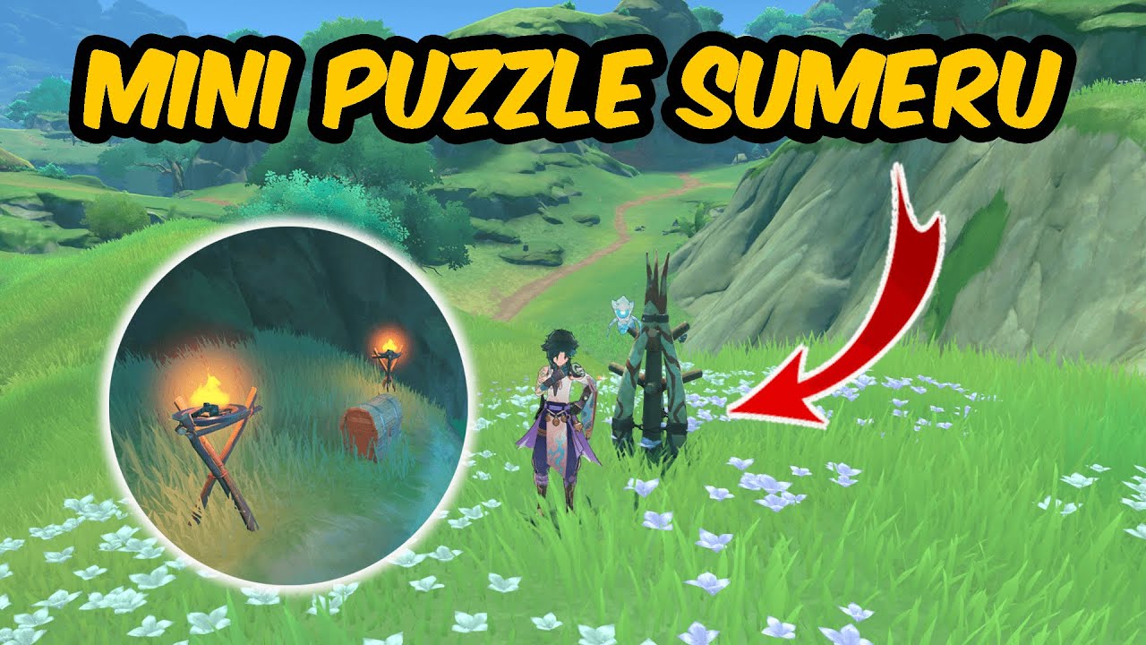 Mini Puzzle Sumeru "Rangka Kayu Latihan Hilichurl" - Genshin Impact ...