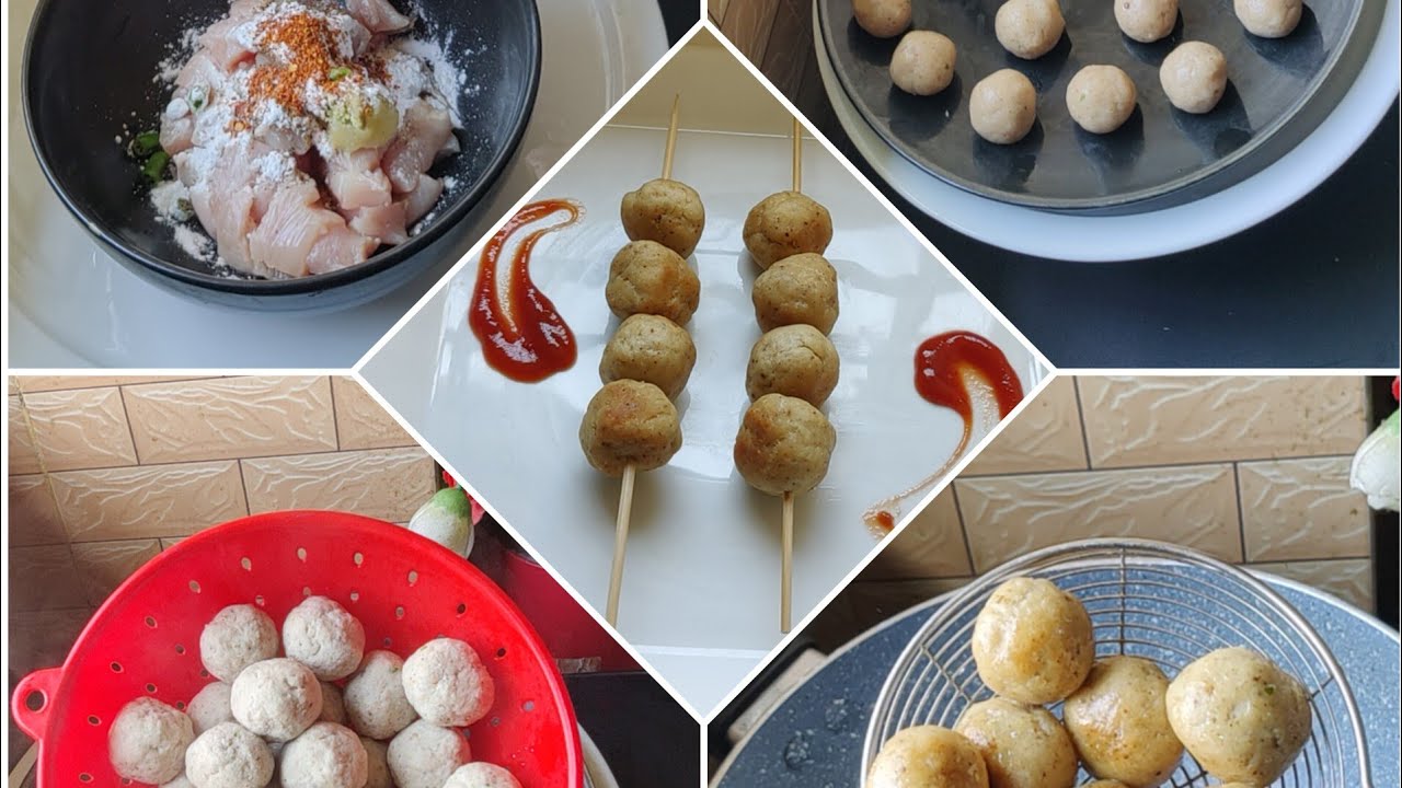 Easy Chicken Ball Recipe for Baby|Cp chicken - YouTube