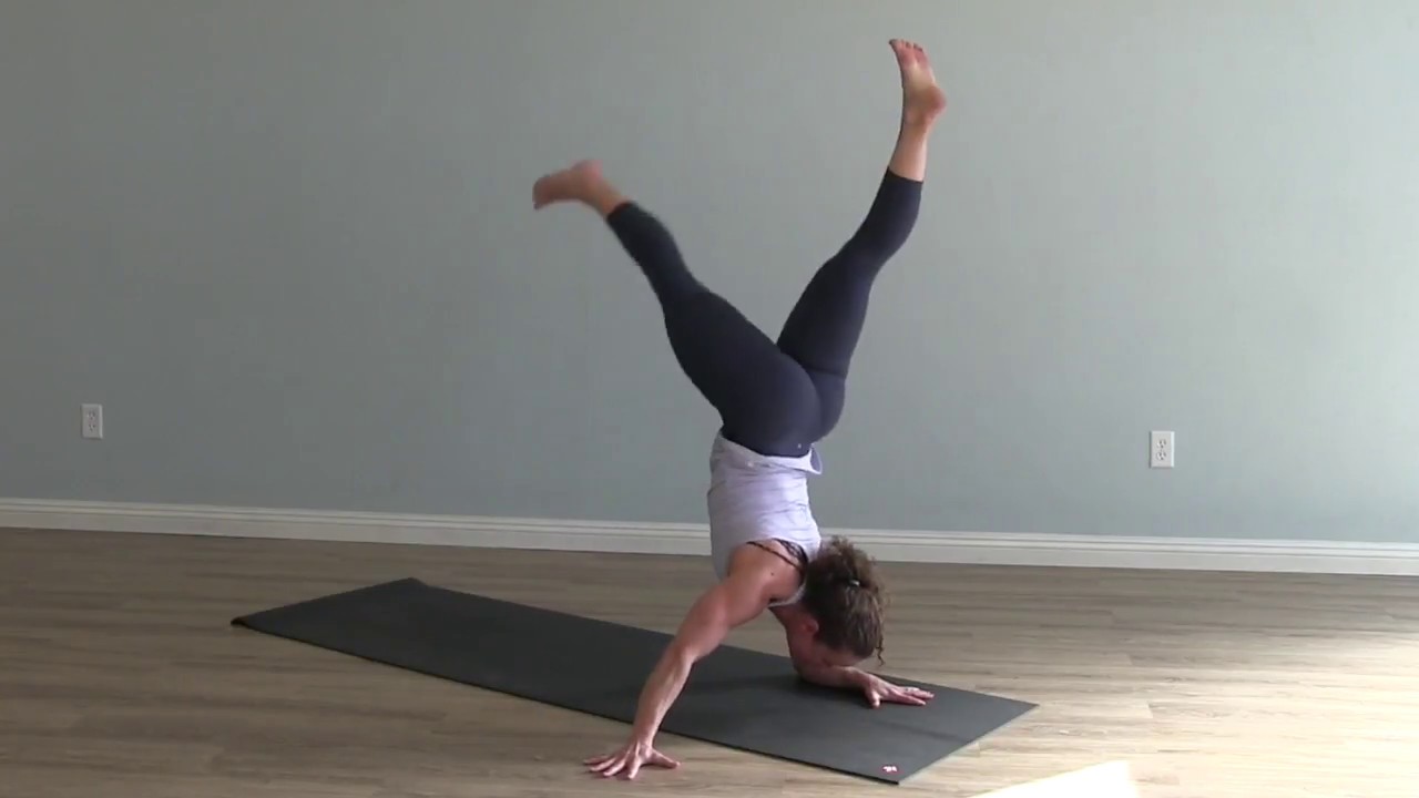 Goofy Arm Balance Variations with Ashley Fiala - YouTube