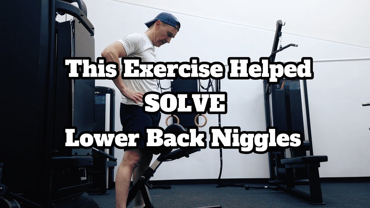 The Lower Back Exercise That SOLVED My Lower Back Pain/Niggles 👌 - YouTube
