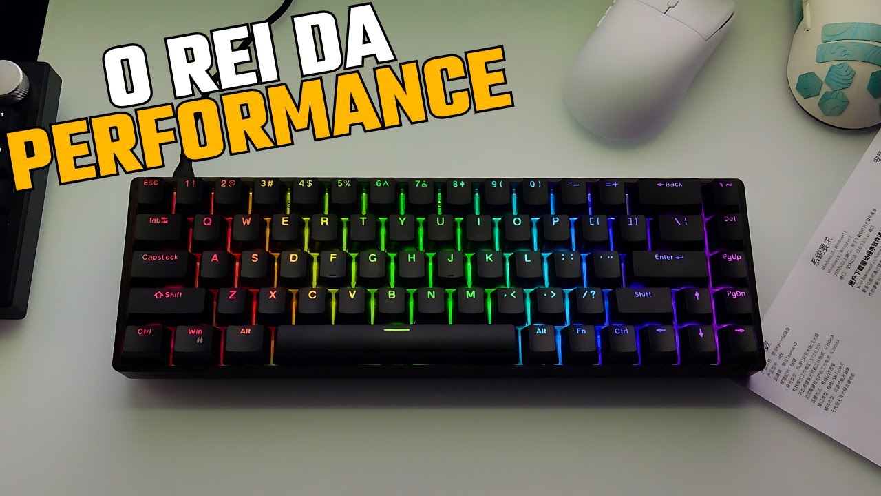 RAVEN 68 TECLADO MAGNÉTICO 65% CUSTO BENEFICIO ABAIXO DE 50$ UNBOXING E ...