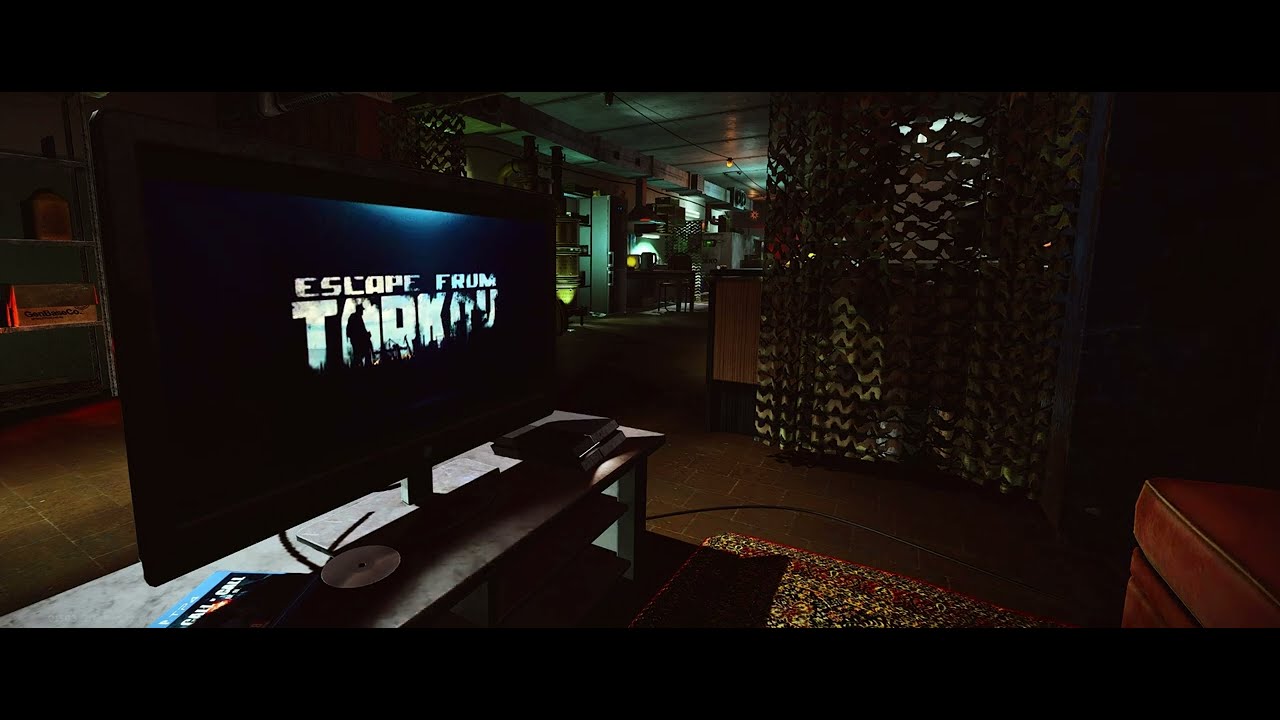 Escape from Tarkov Hideout TV - YouTube