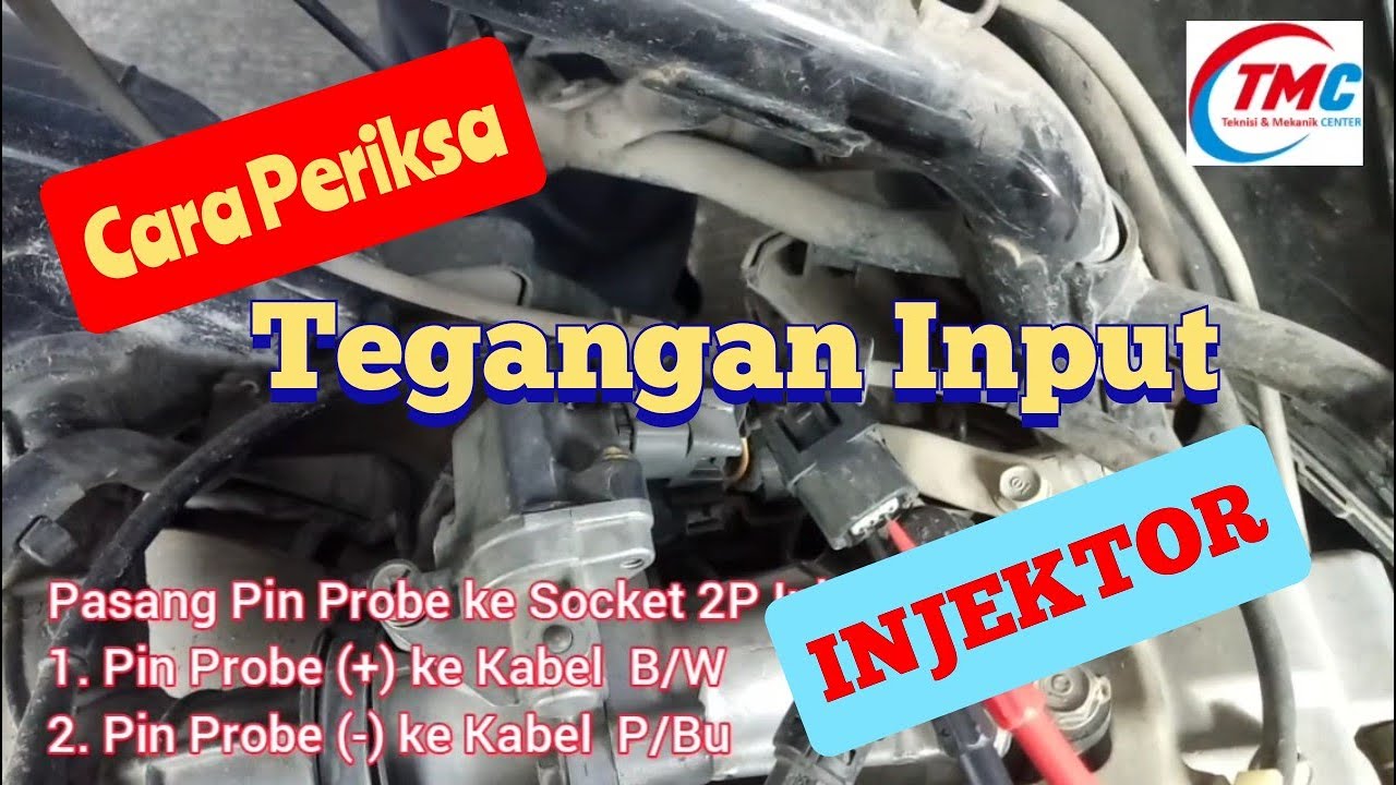 Pemeriksaan Tegangan Input Injektor Motor Injeksi (Honda-Yamaha) - YouTube