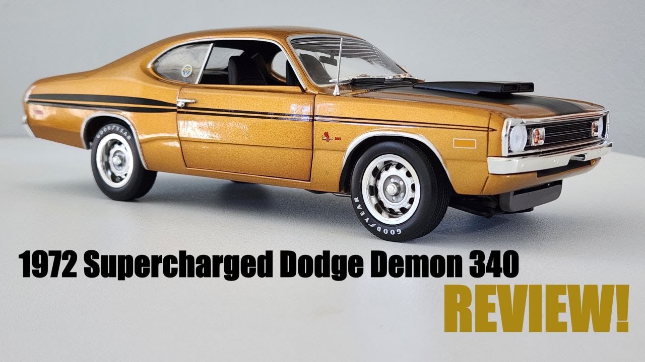 1972 Mr. Norm's GSS Supercharged Dodge Demon 340 Diecast review (1/18 ...