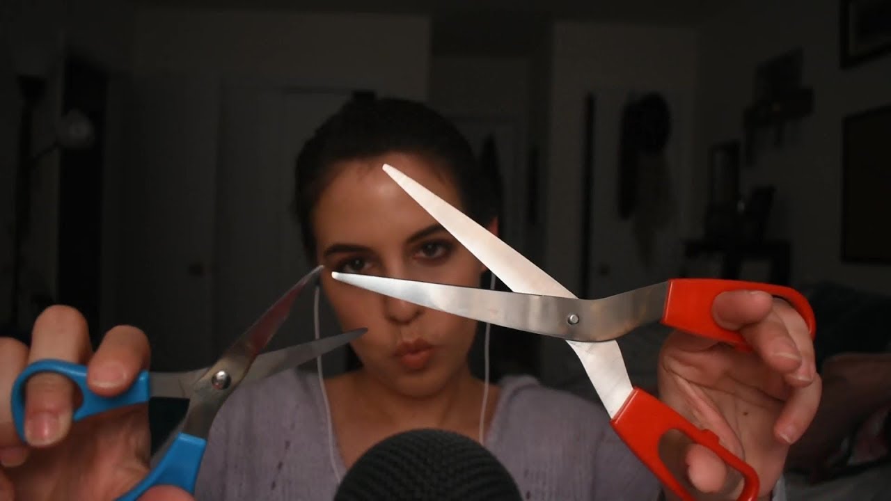 {ASMR} Scissor Sounds, Snip Snip - YouTube