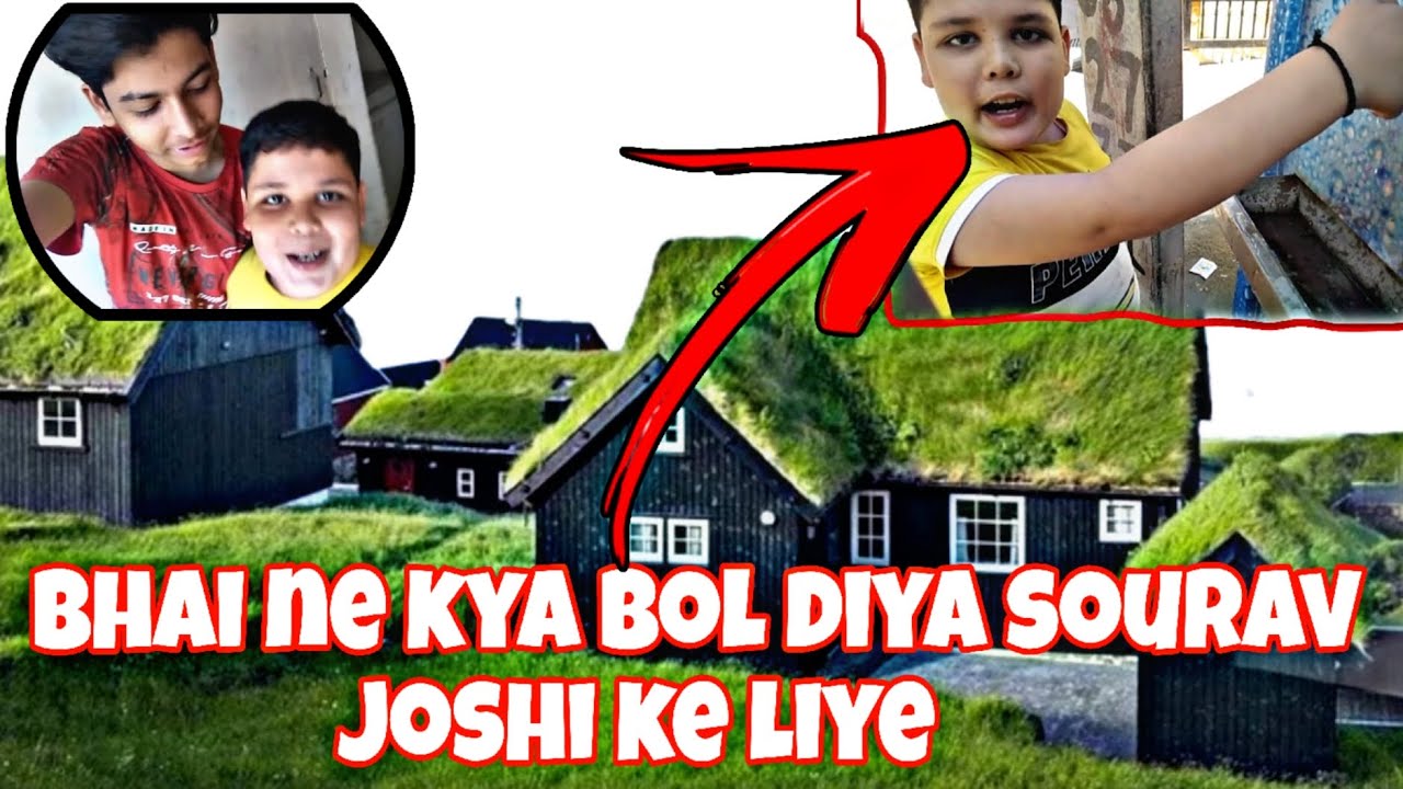My first vlog in village // bhai ne kya bol diya sourav Joshi ke liye 😱 @souravjvlogs - YouTube