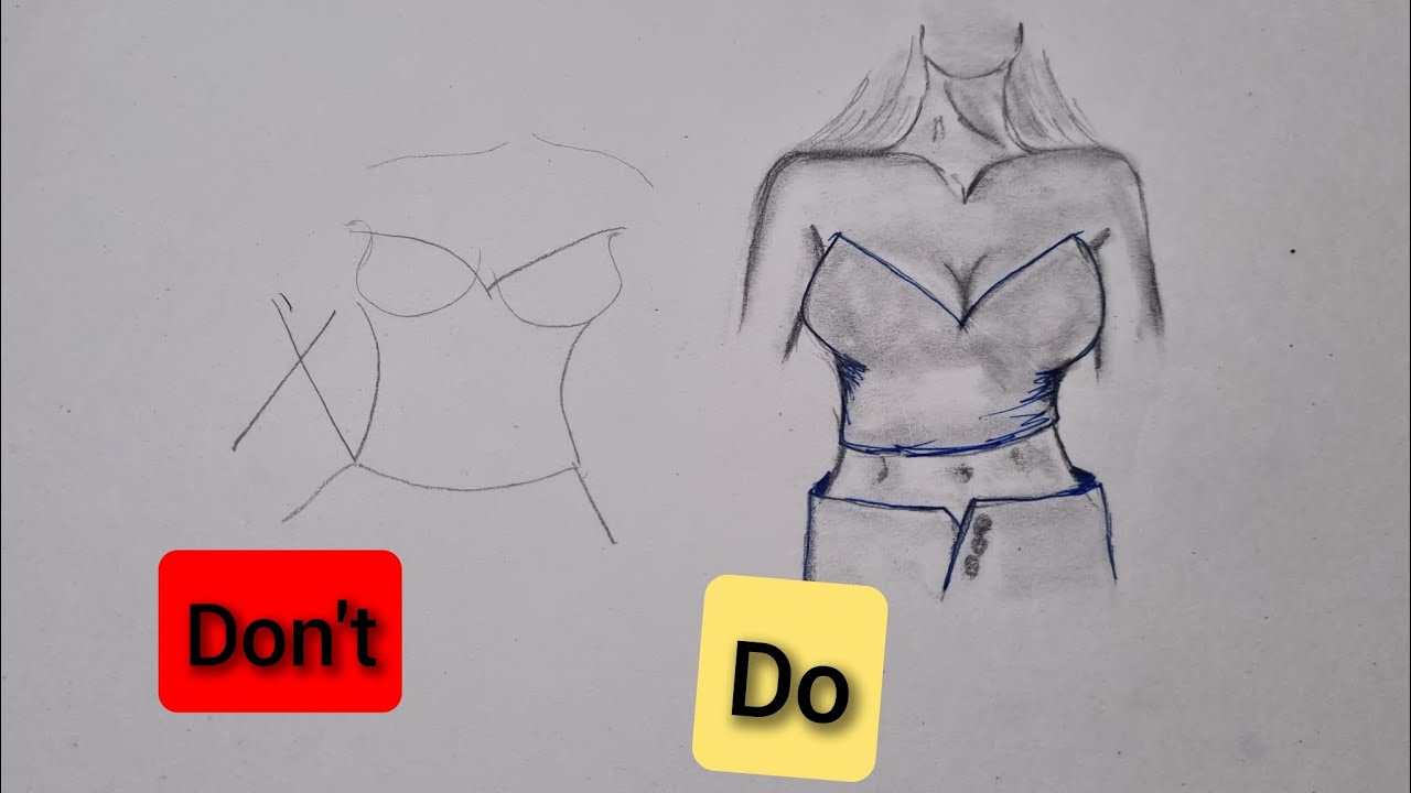 Female gesture drawing tutorial for beginner - YouTube