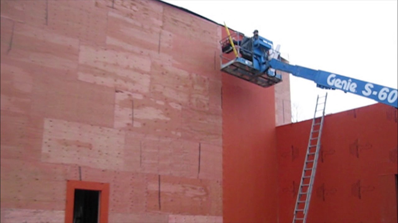 Aggressive Drop Installation of WrapShield SA Self-Adhered - YouTube