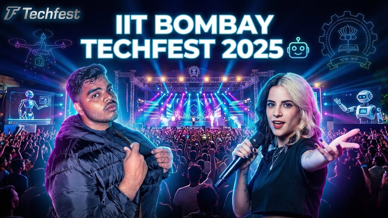This Is Exactly Why IIT Bombay Is No. 1 🔥 Techfest Vlog #iitbombay # ...