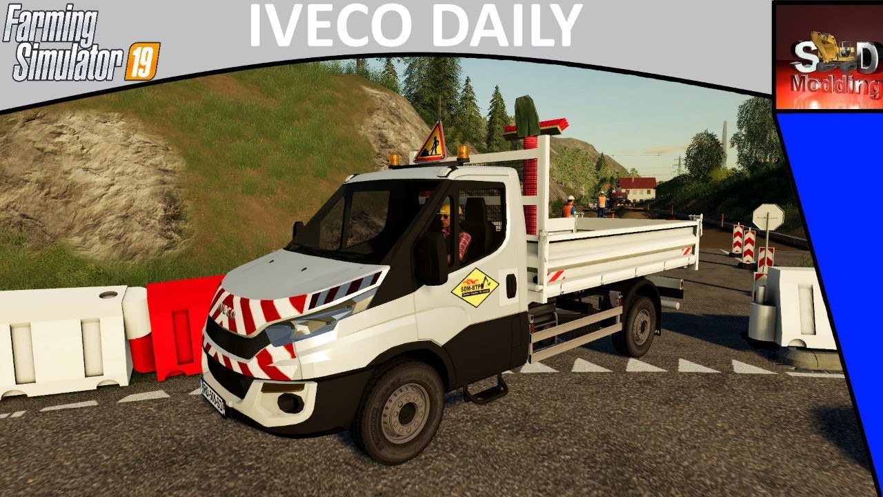 [FS19 PC] MAP TP - Découverte IVECO DAILY et mise en DL - YouTube