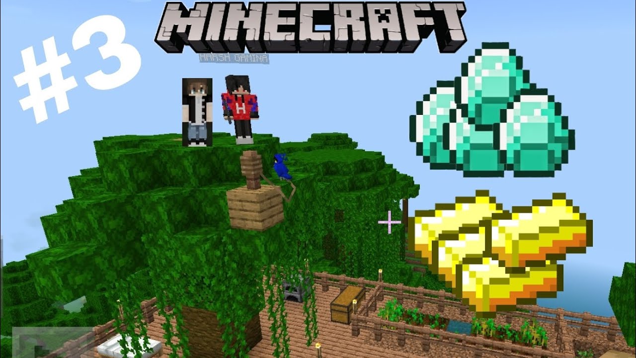 Minecraft gameplay #3 #techno gamer - YouTube