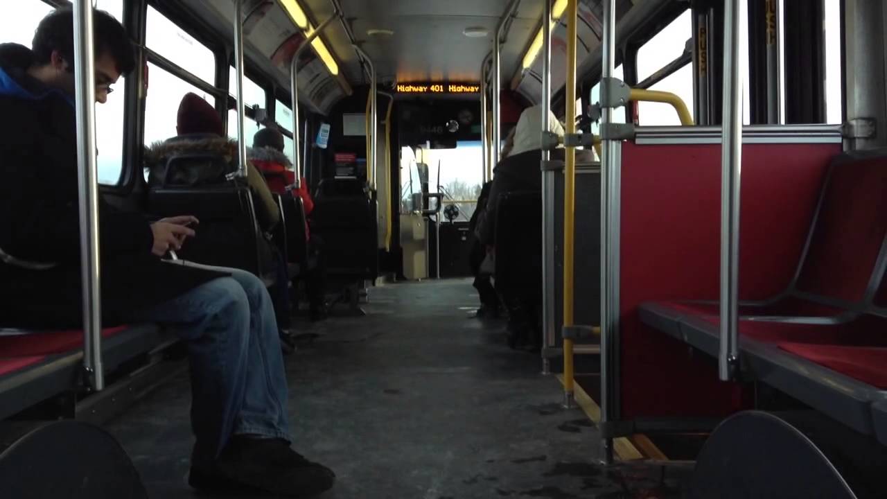 TTC Orion V 9446 on Route 133 Neilson - YouTube