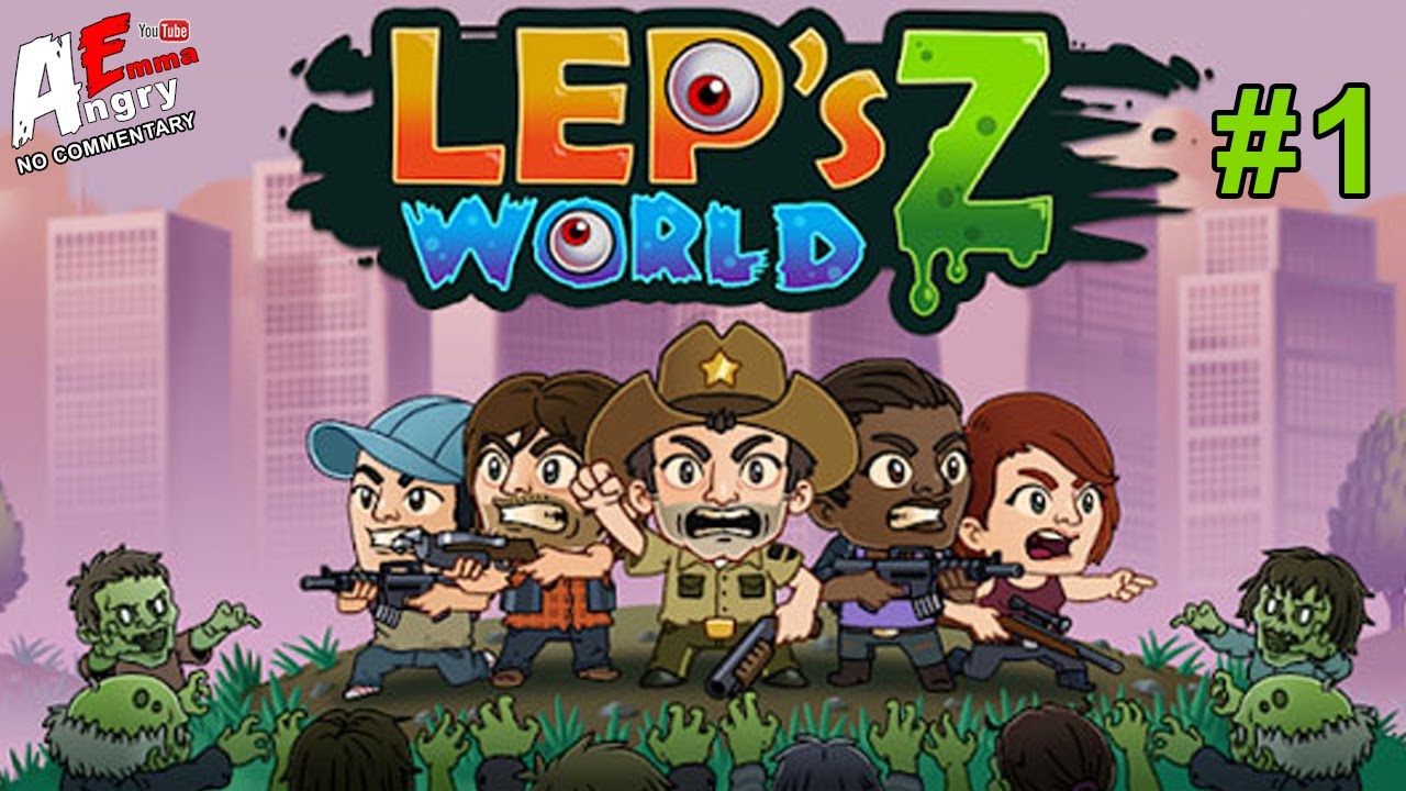 Lep's World Z ☢️ gameplay (levels 1-10) - YouTube