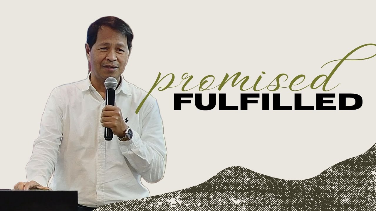 Promised Fulfilled | Rev. Don Tuazon Jr. | JCTD DUBAI - YouTube