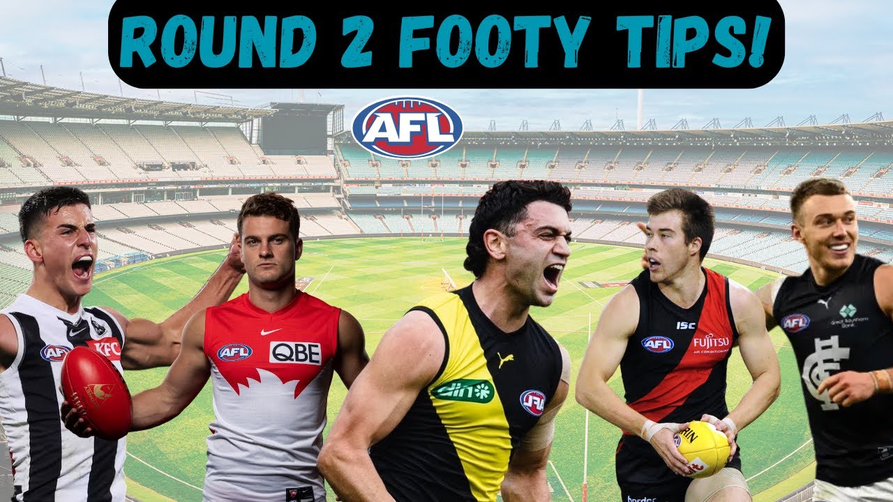 Round 2 AFL Footy Tips | Scored 6 in Round 1 - YouTube