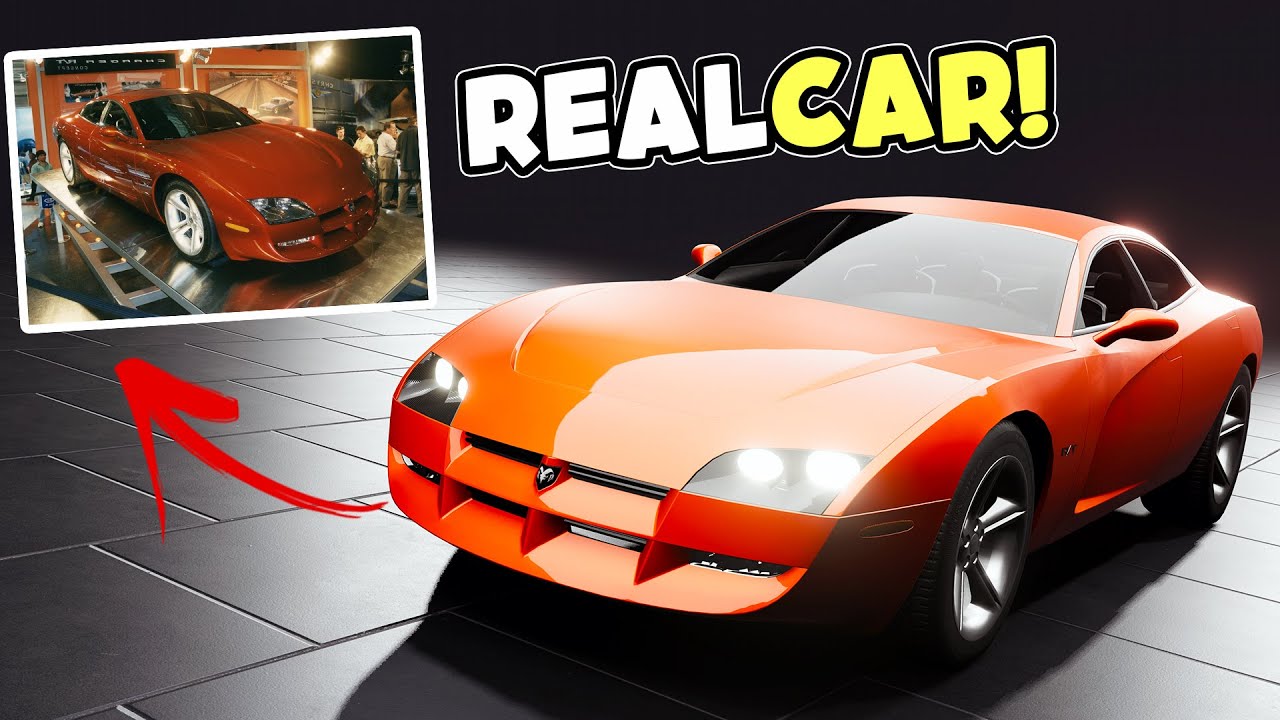 AWESOME 90s Concept Muscle Car Mod In BeamNG! - 99' Dodge Charger - YouTube
