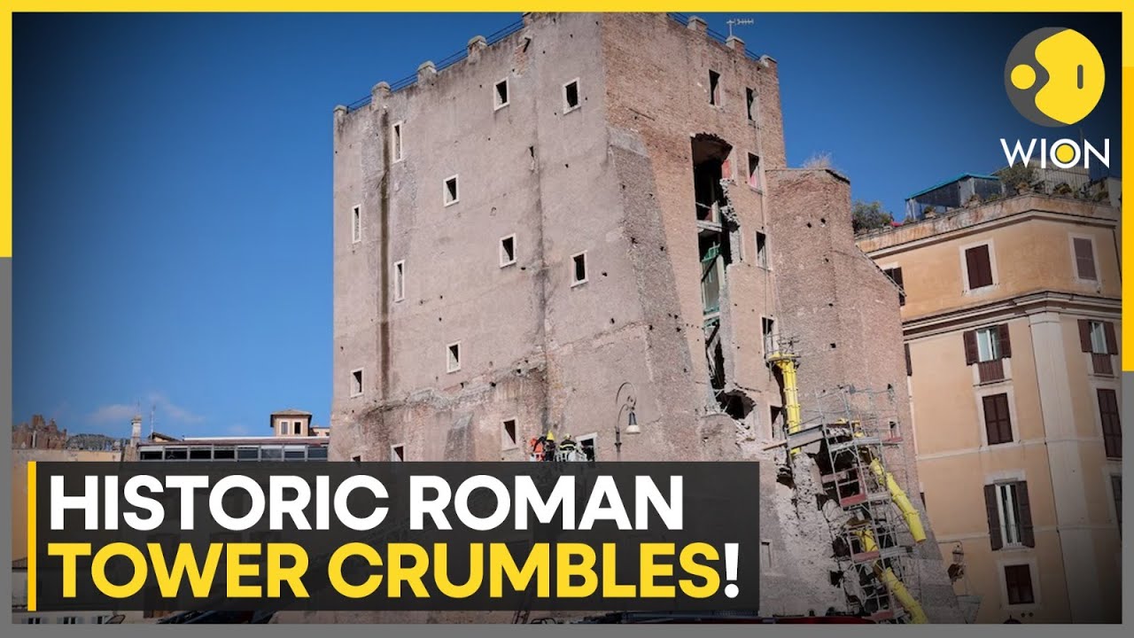 "Rome’s Medieval Torre dei Conti Tower Partially Collapses During ...