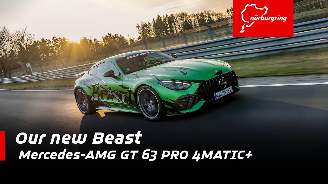Our Beast: Co-Pilot Mercedes-AMG GT 63 PRO - YouTube