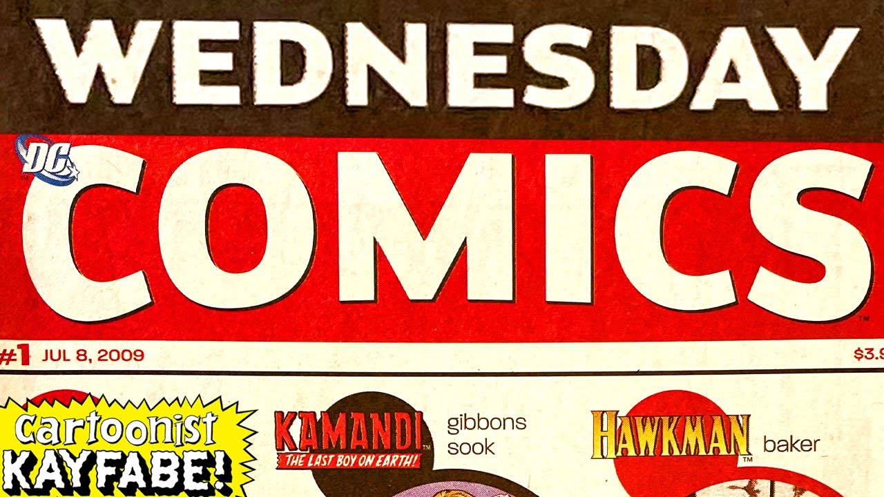 Wednesday Comics -- What if DC Comics made Sunday Newspaper Comic ...
