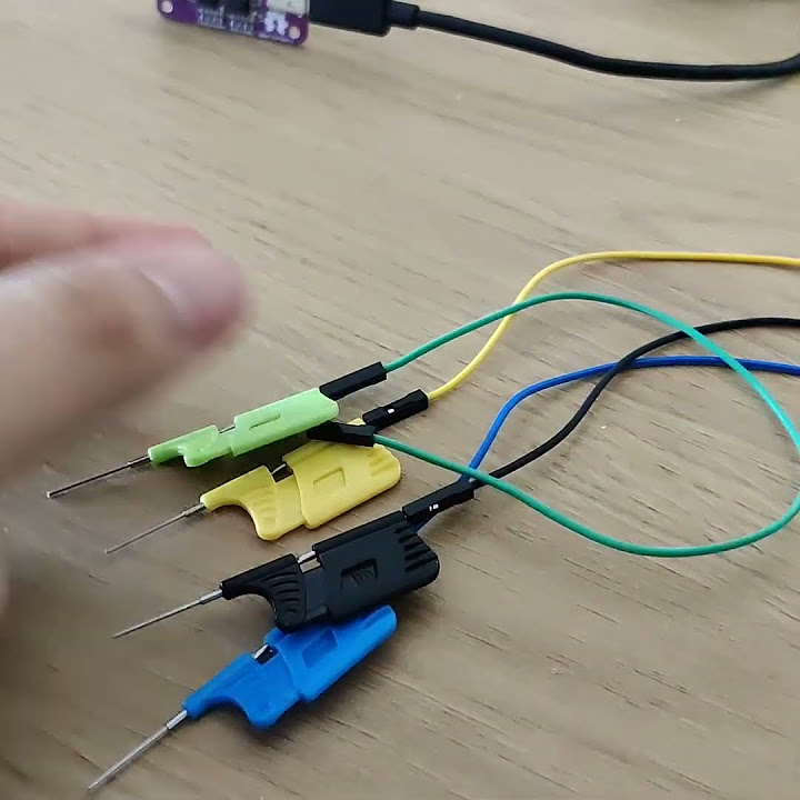 SPI Debugger - Thermocouple USB board - YouTube