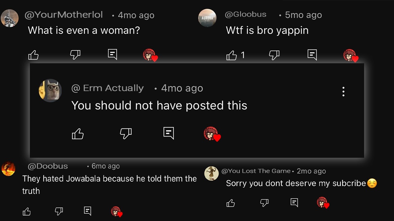 Reading YouTube Comments - YouTube