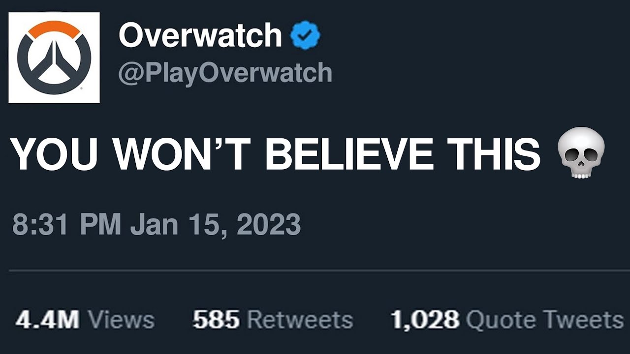 Overwatch 2 "WE BROKE IT!" - Developer Update! - YouTube