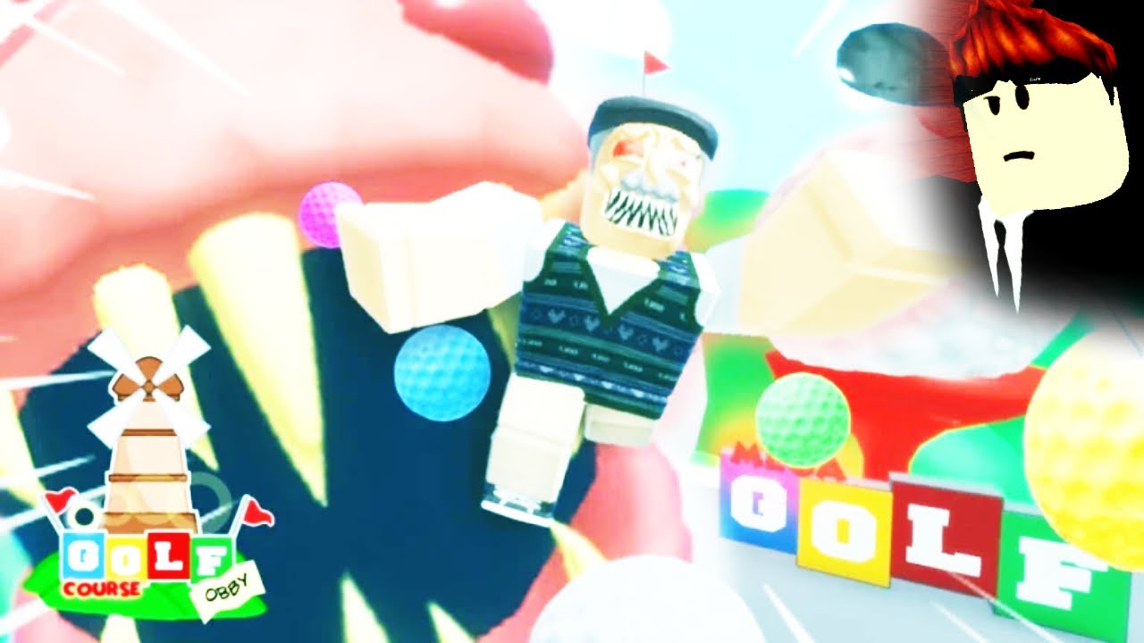 This MANAGER is EVIL [⛳ Escape The Golf Course Obby!] - YouTube