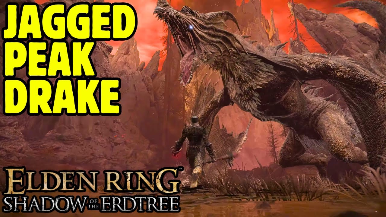 JAGGED PEAK DRAKE CHEESE - Elden Ring Shadow of the Erdtree - YouTube