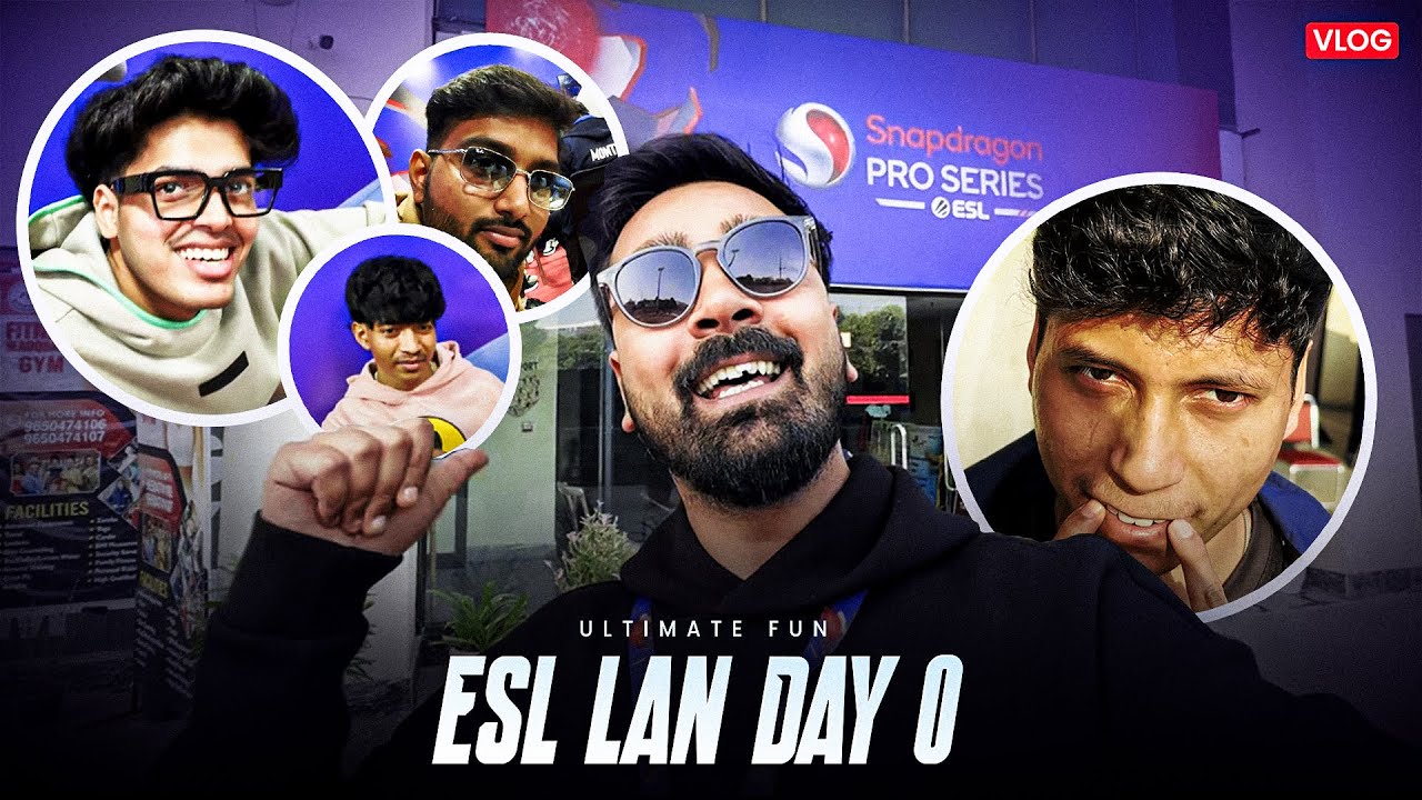 ESL LAN VLOG Day Zero - YouTube
