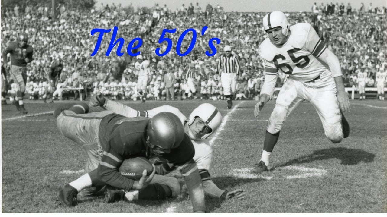 NFL 1950's All Decade Defense- Vintage Topps & Bowman Football Cards ...