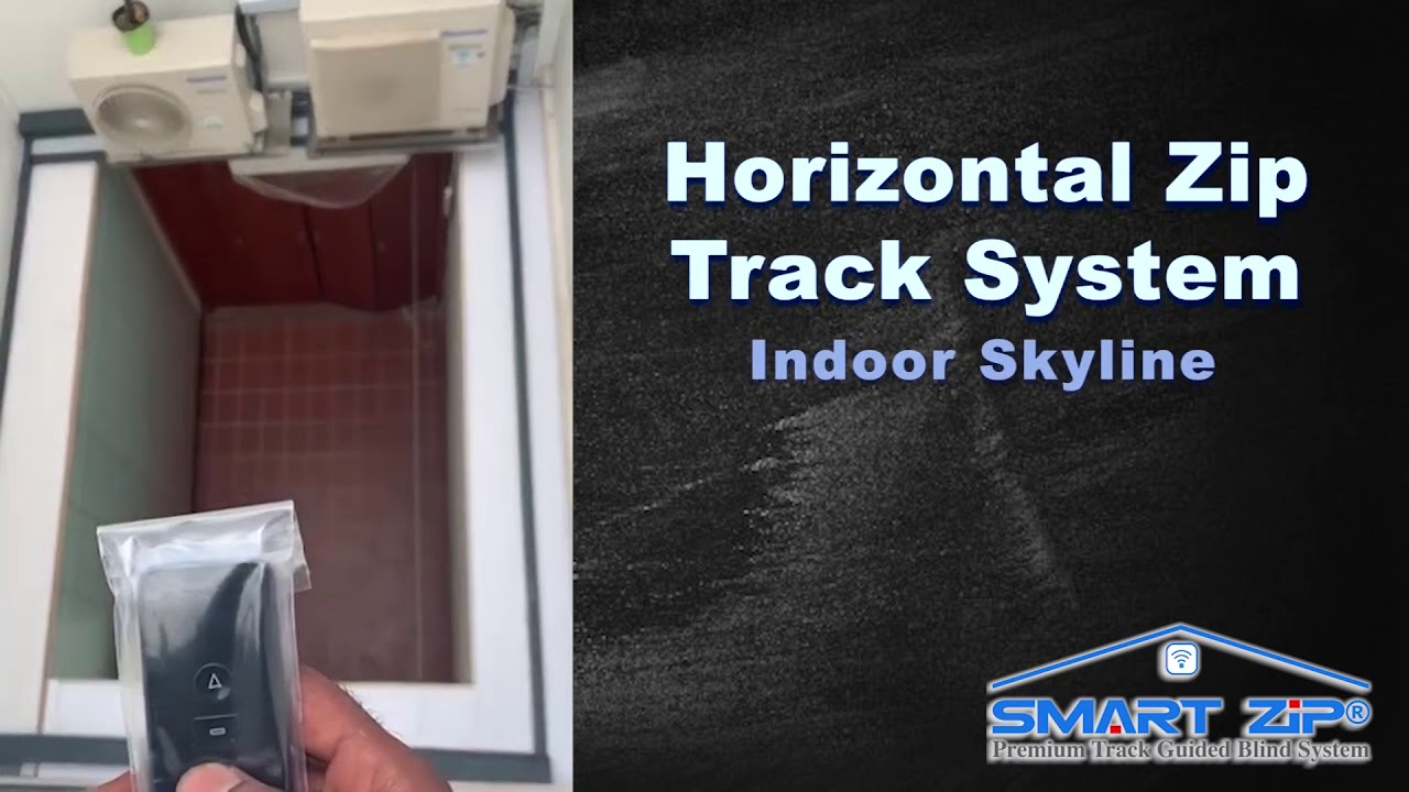 Horizontal Zip Track System (Indoor/Outdoor Skyline) - YouTube