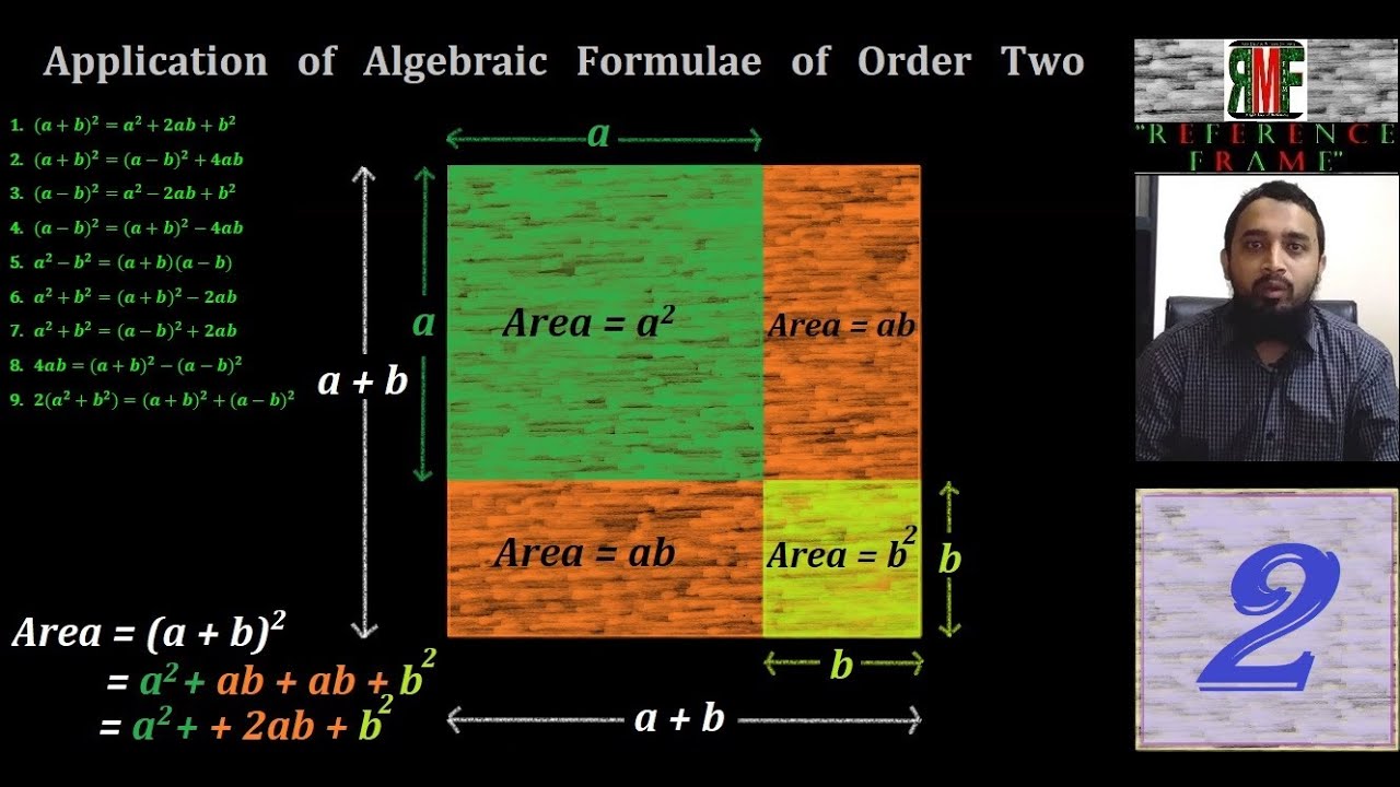 Application of Algebraic Formulae of Order TWO : Part-02 || "Reference ...