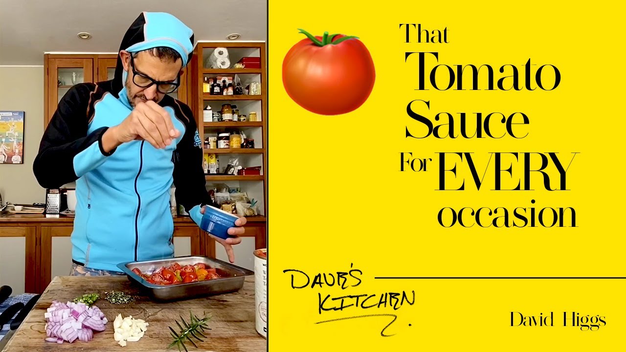 Dave's Kitchen - That Tomato sauce for EVERY occasion - YouTube