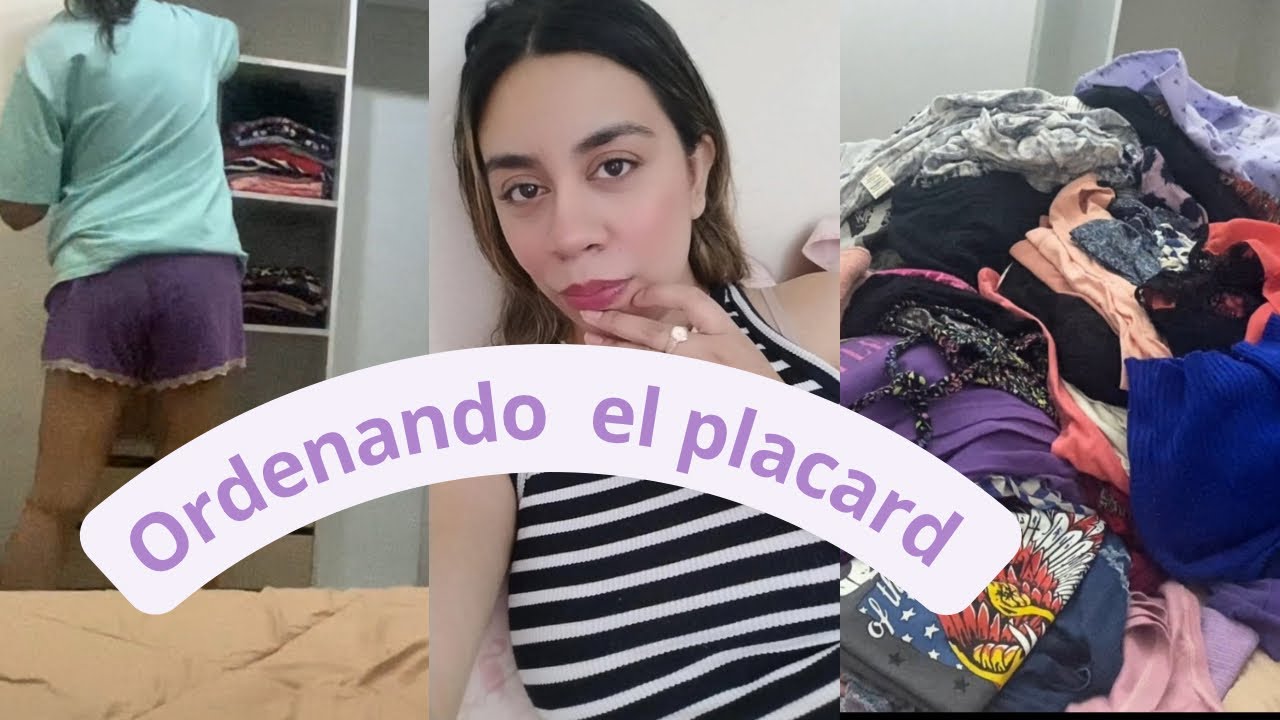 Acomodando mi ropa en mi nuevo Placard 💕 🌟 - YouTube