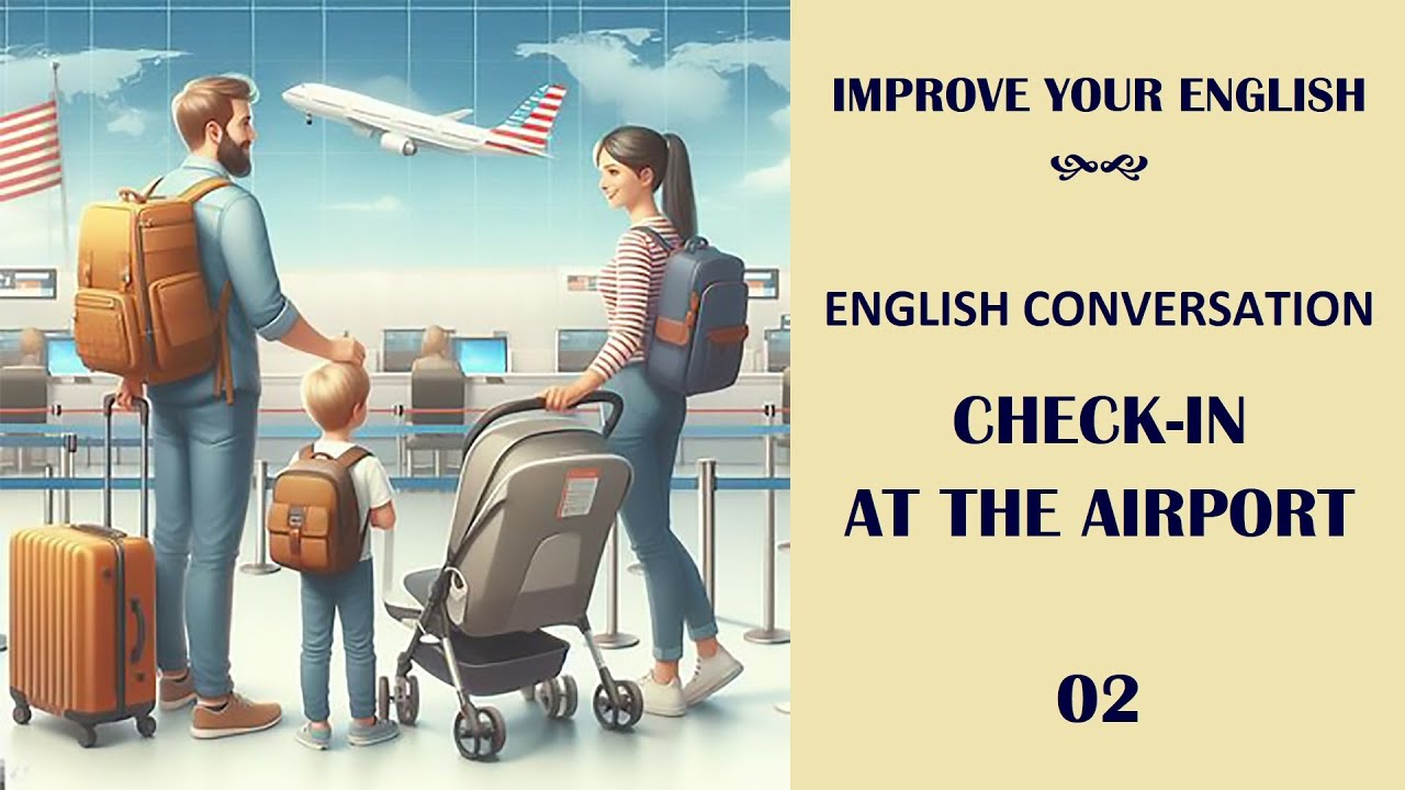 Check-in at the Airport: Conversation 02 - YouTube