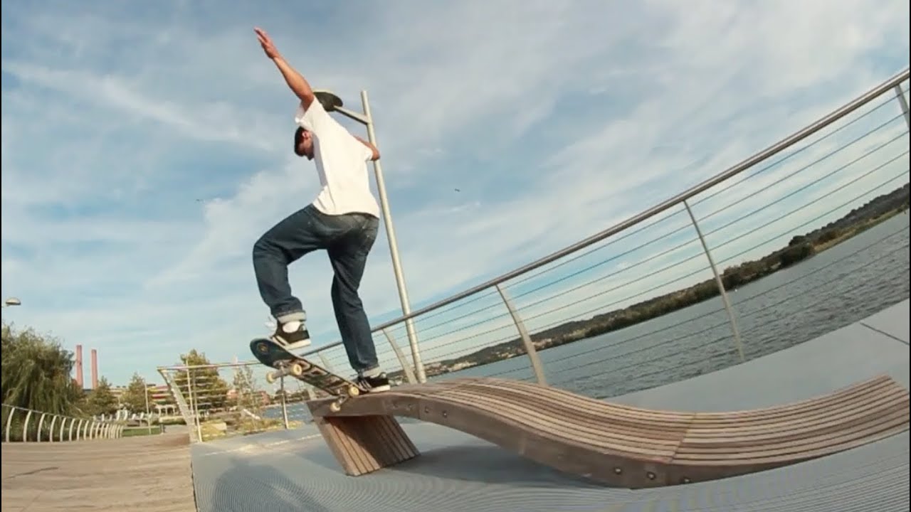 Smith Grind to Front Board! - YouTube