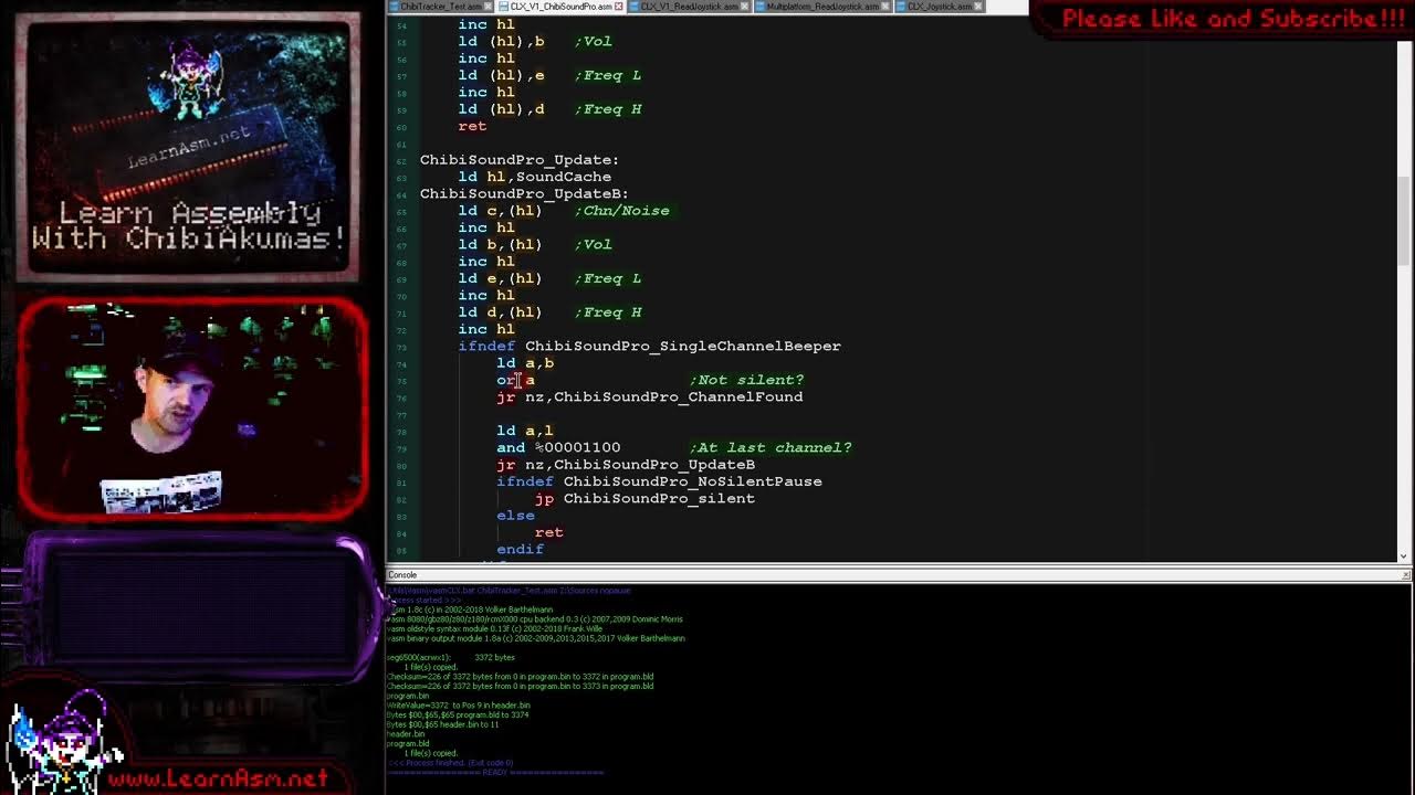 Sound On The Camputers Lynxbeeper Z80 Asm Lesson P75 Youtube