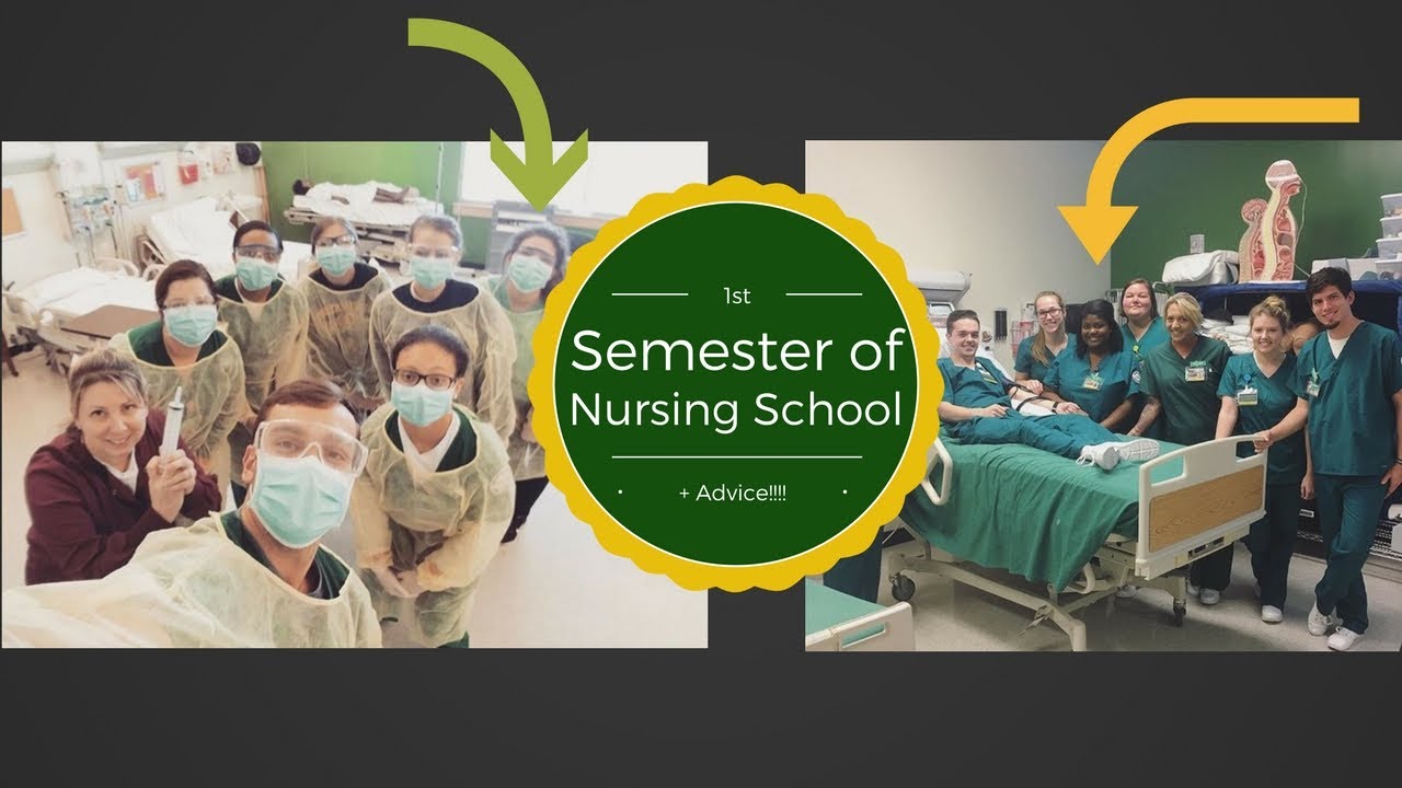 First Semester of Nursing School | + Advice! - YouTube