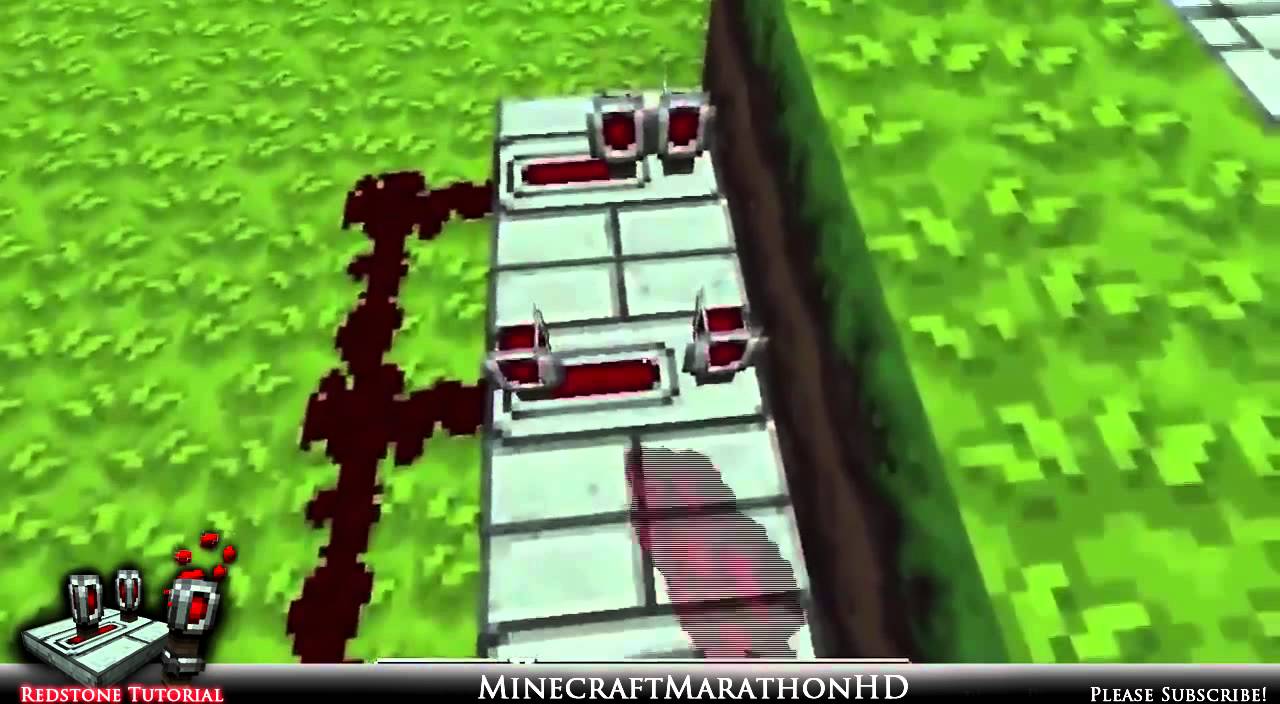 Minecraft - Redstone Tutorial #4 Automatic Melon Farm - WAY - YouTube