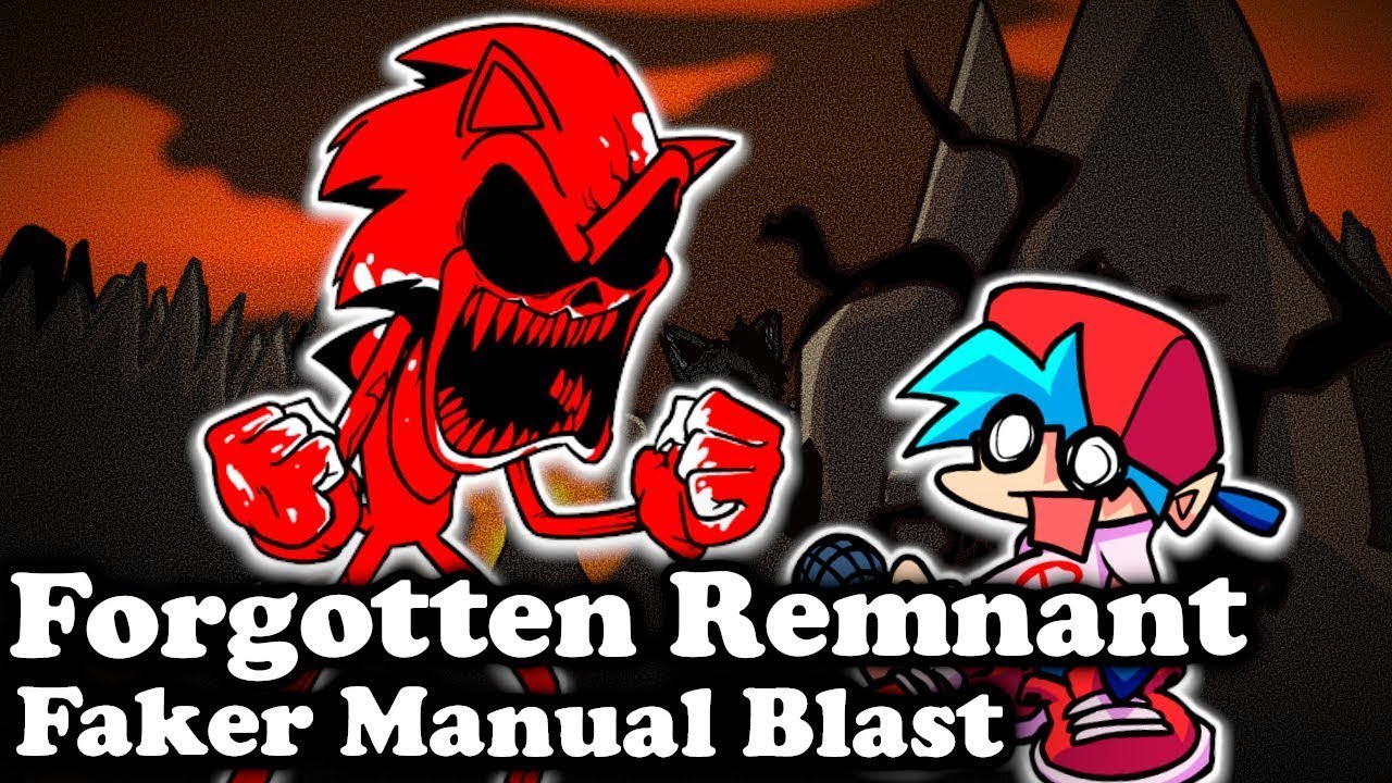 FNF - Playable Forgotten Remnant manual blast flp - YouTube