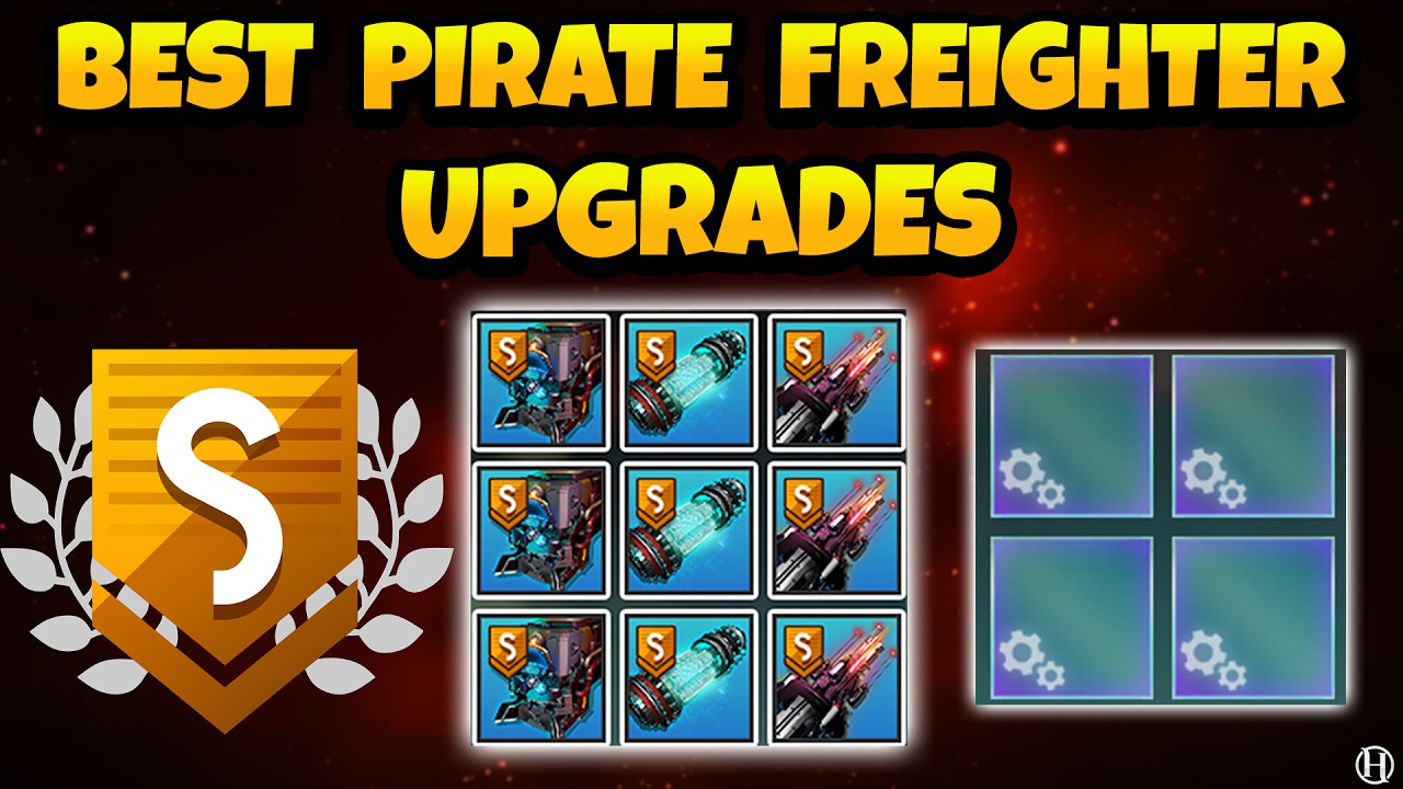 Best Pirate Freighter Upgrades S Class Setup in No Man's Sky OMEGA 2024 ...