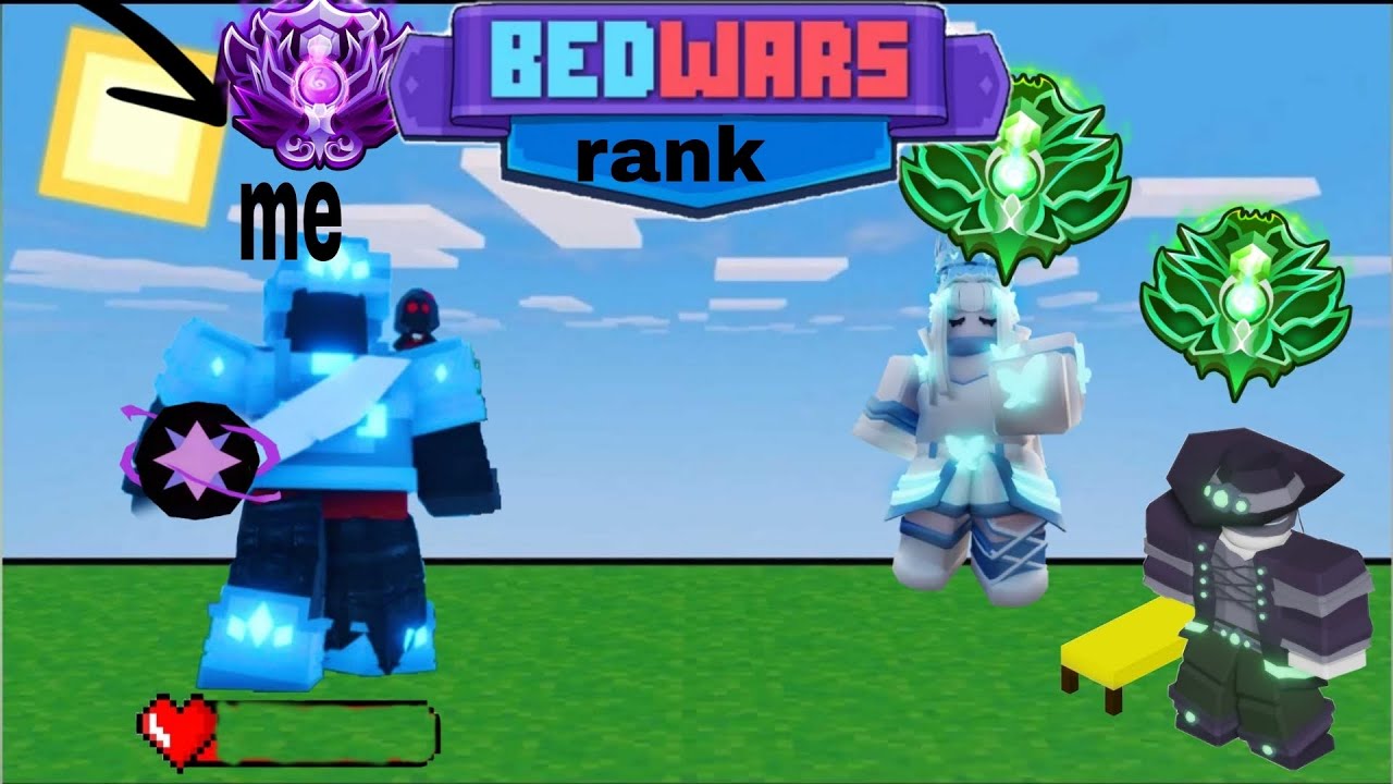 playing bedwars RANK can I win let's see - YouTube
