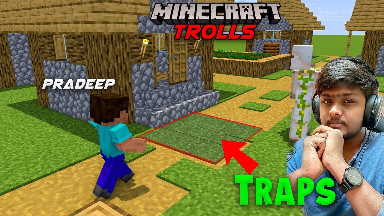 Full To Fun | Minecraft Tricks And Traps | Minecraft In Telugu | GMK ...